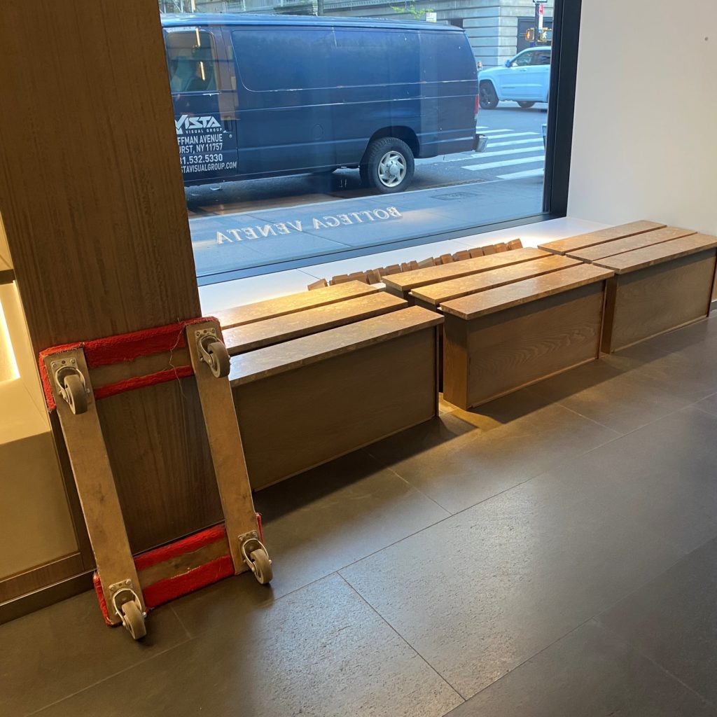 Bottega Veneta Installation and Removal Retail Construction Project ...