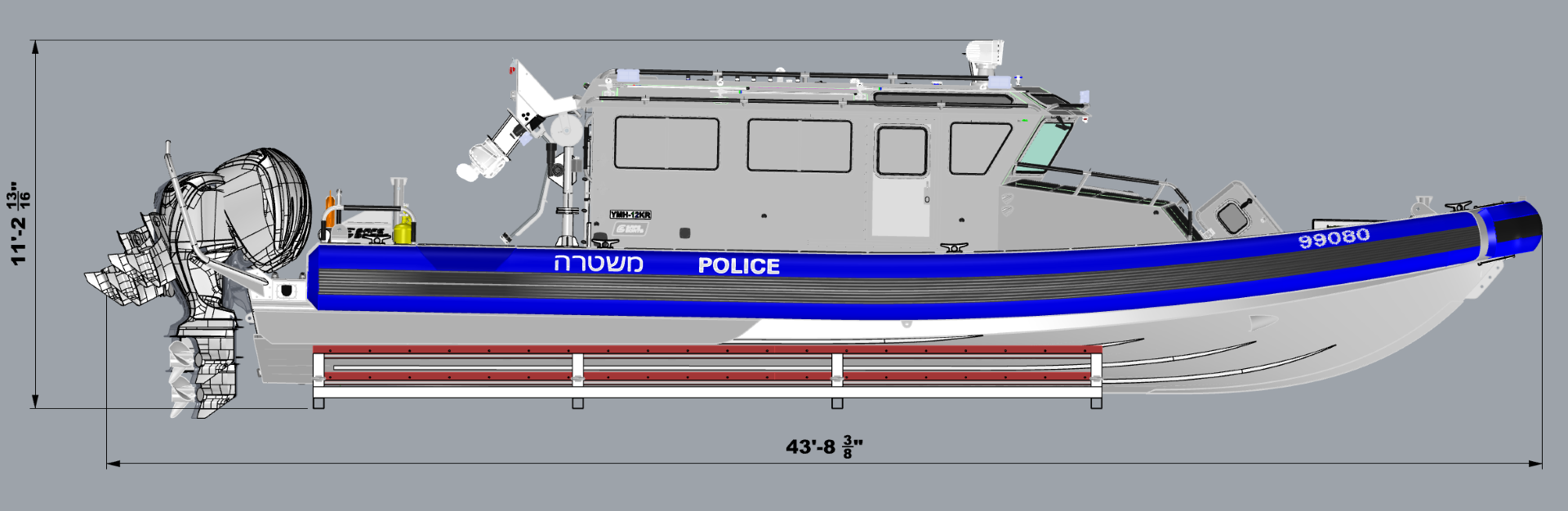 Exemplary Handling: Ground Force’s Police Boat Transportation – Ground ...